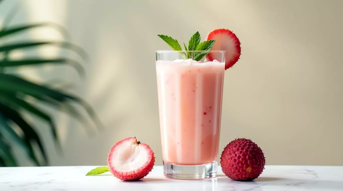 Easy 3‑Ingredient Lychee Smoothie Recipe You’ll Love