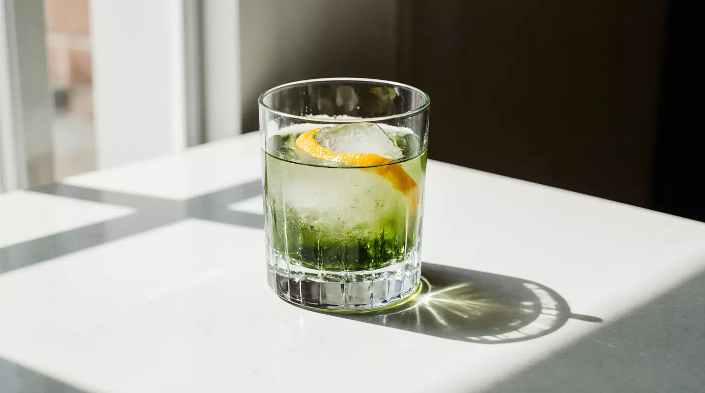 Easy Matcha Old Fashioned Recipe With Bourbon & Matcha In 5